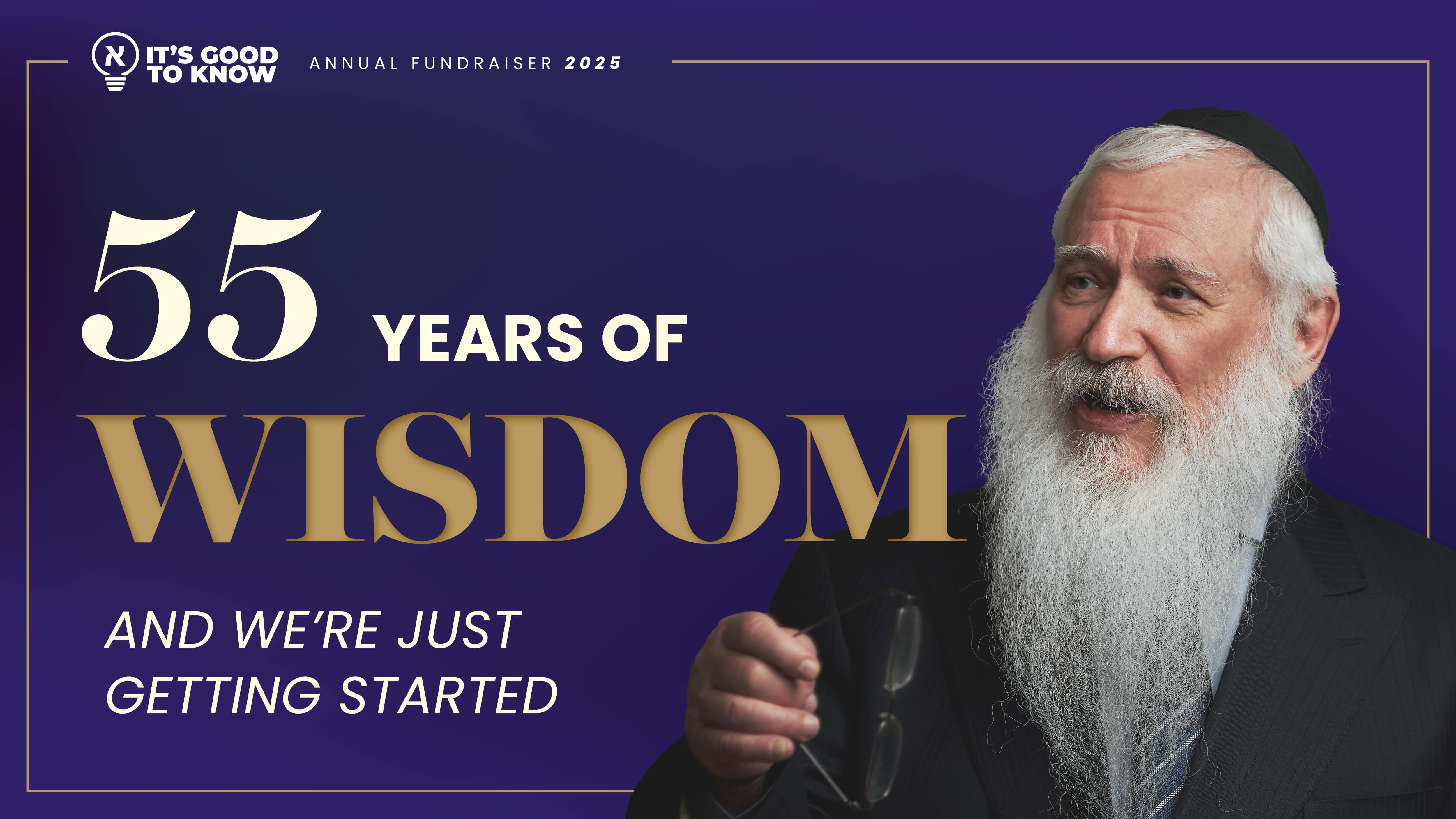 5,000 Thank-Yous for 55 Years of Wisdom
